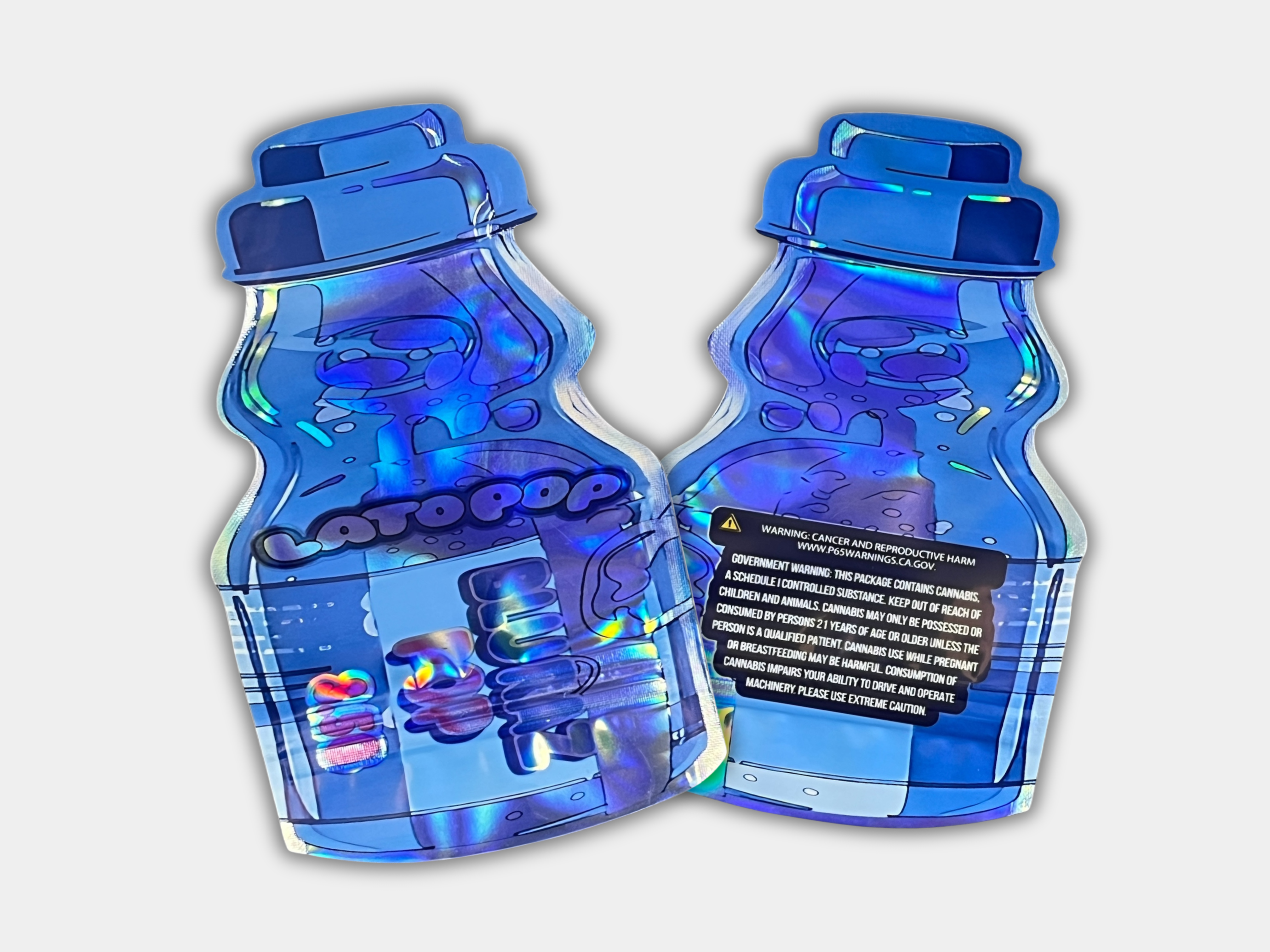 Lato Pop Bluraz Mylar Bag 3.5 Grams | Smell Proof – Gorilla Boyz Inc