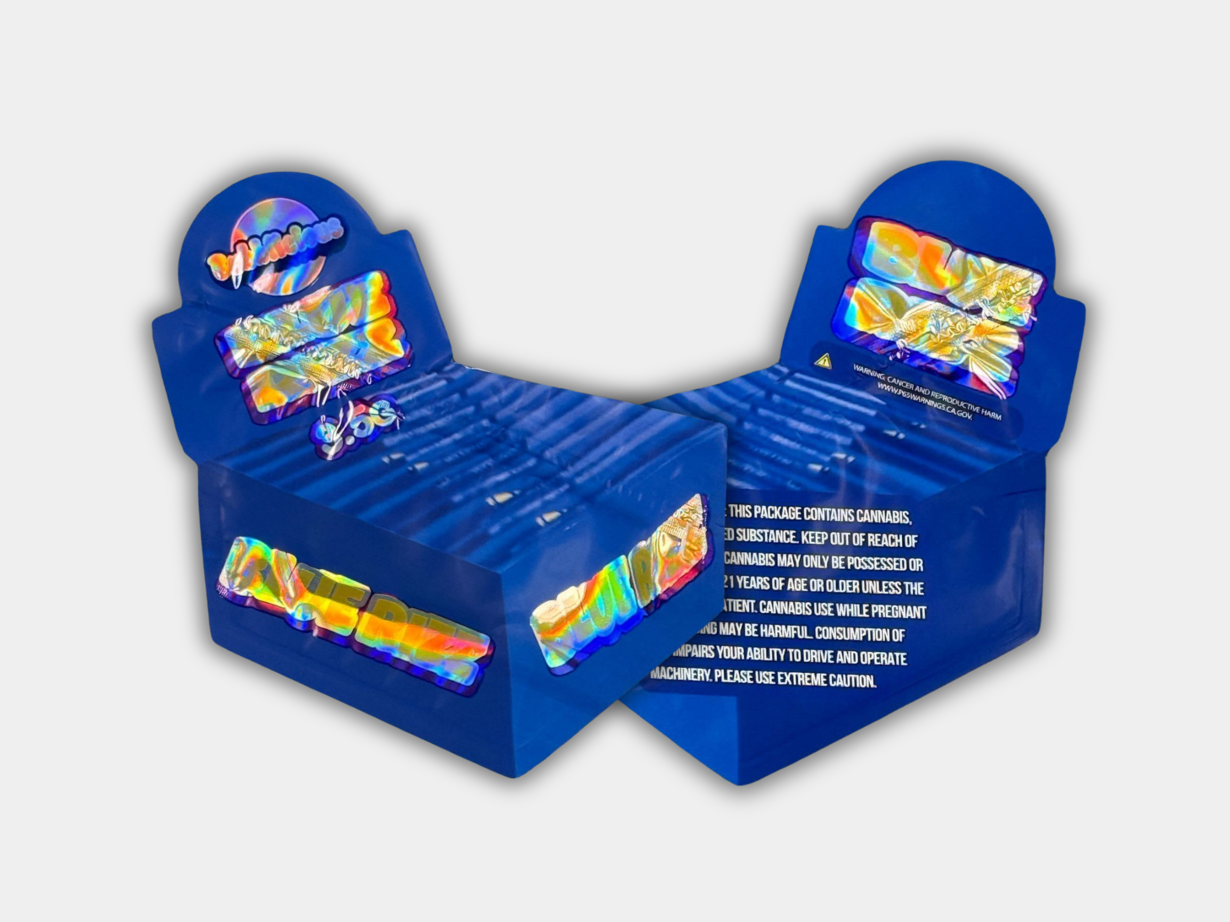 Bubblicious Blue Rizz Mylar Bag 3.5G | Smell Proof – Gorilla Boyz Inc
