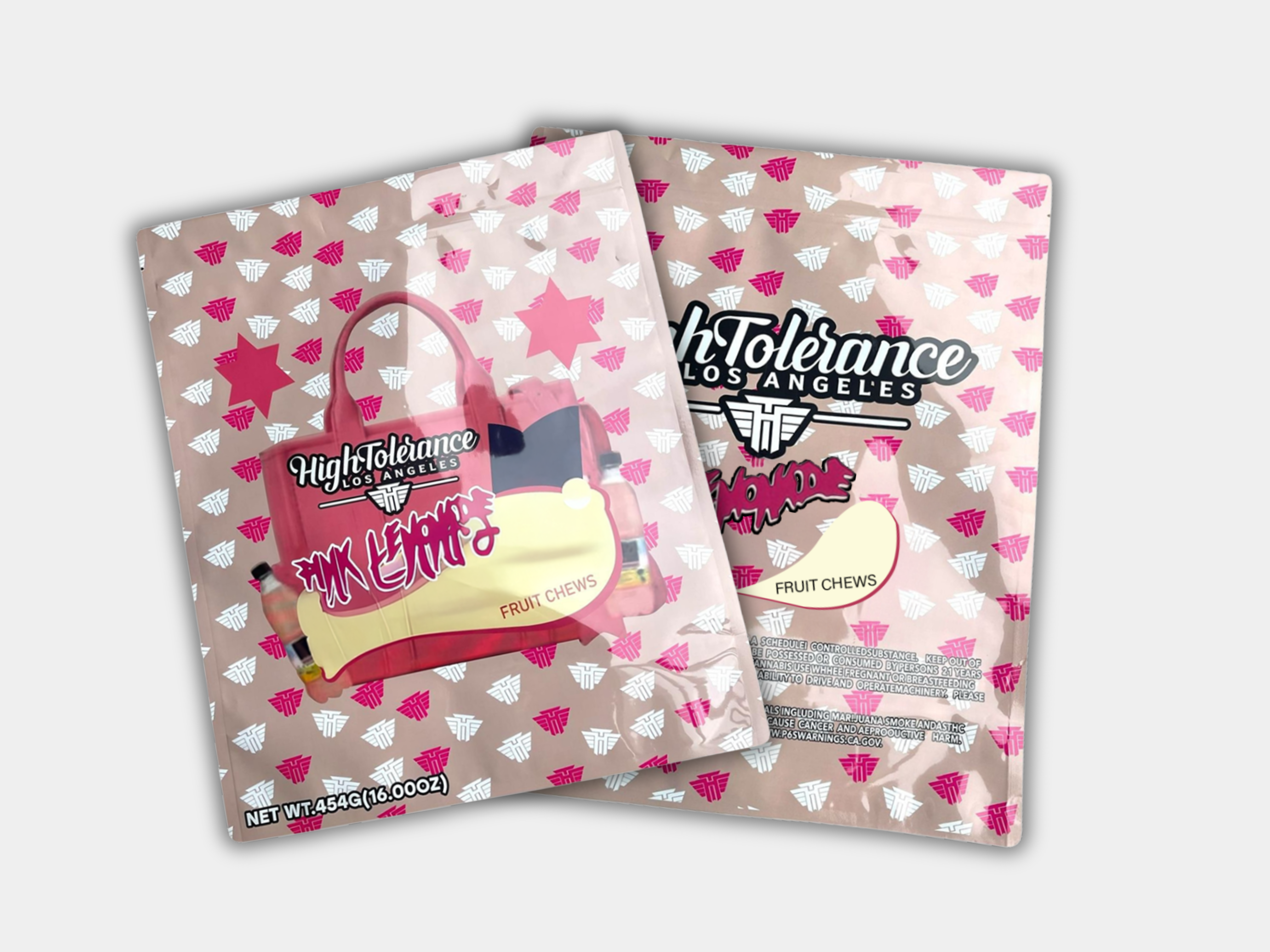 Pink Lemonade Fruit Chews (16oz) 1lb Mylar Bag | Bulk Smell-Proof ...