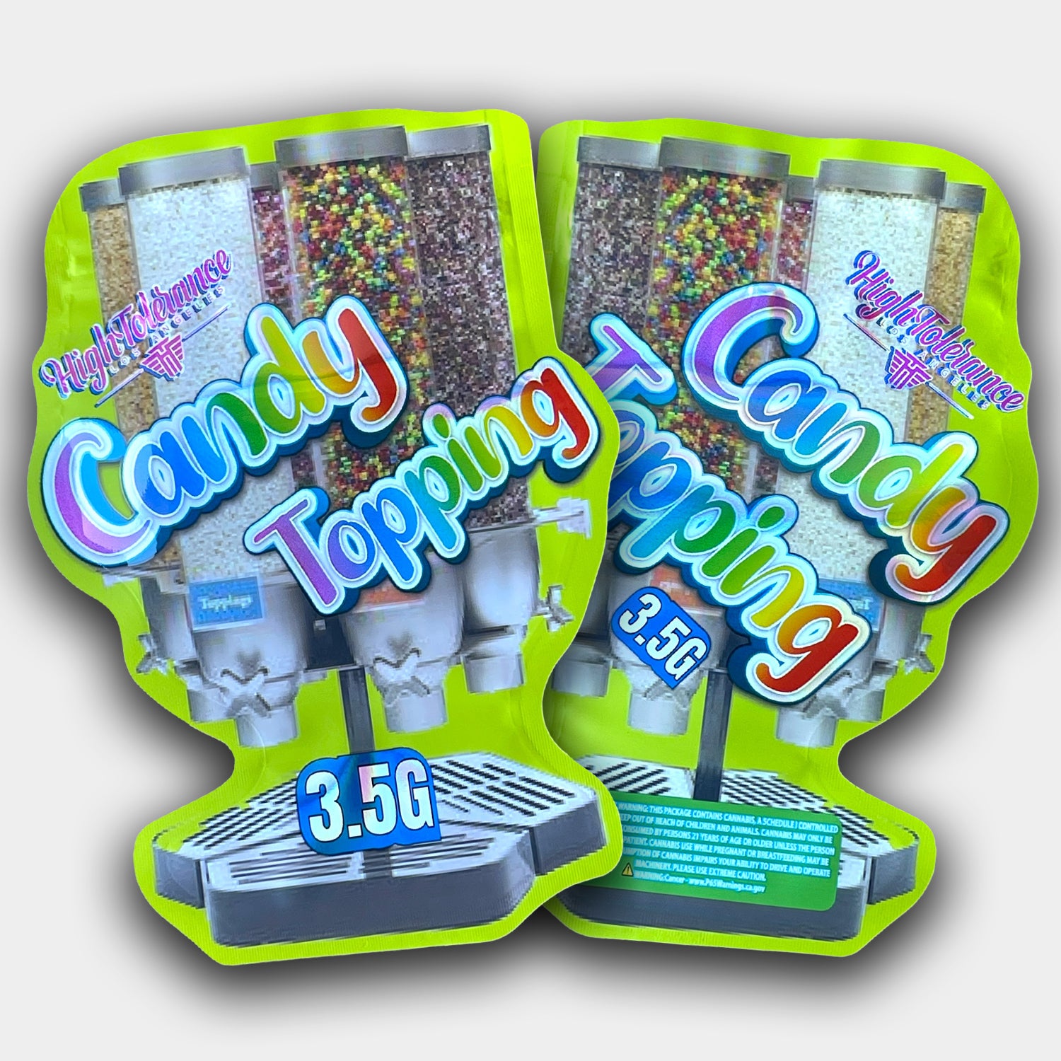 Candy Topping Mylar Bag 3.5G | Gorilla Boyz Designer Flower – Gorilla ...