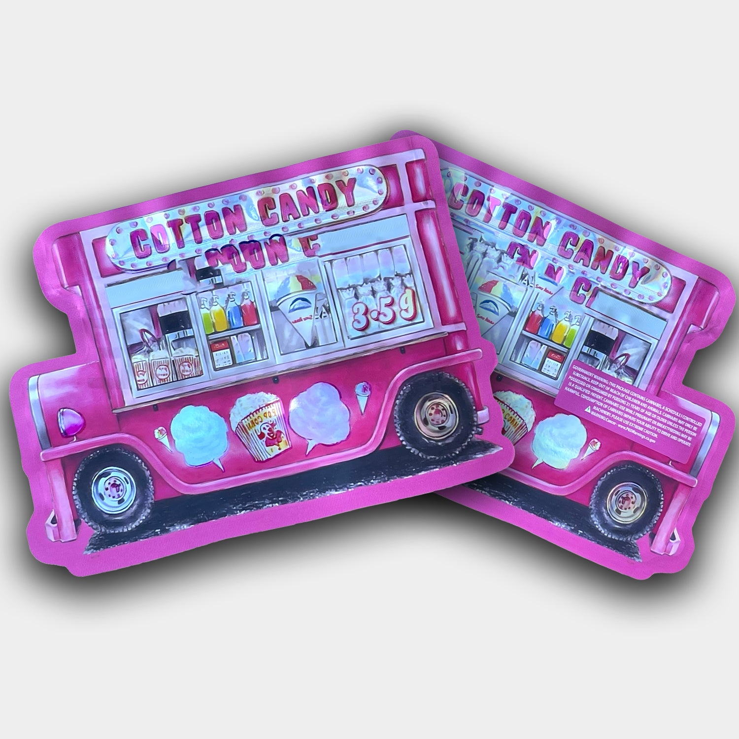 Cotton Candy Mylar Bag 3.5G | Gorilla Boyz Designer Flower – Gorilla Boyz Inc