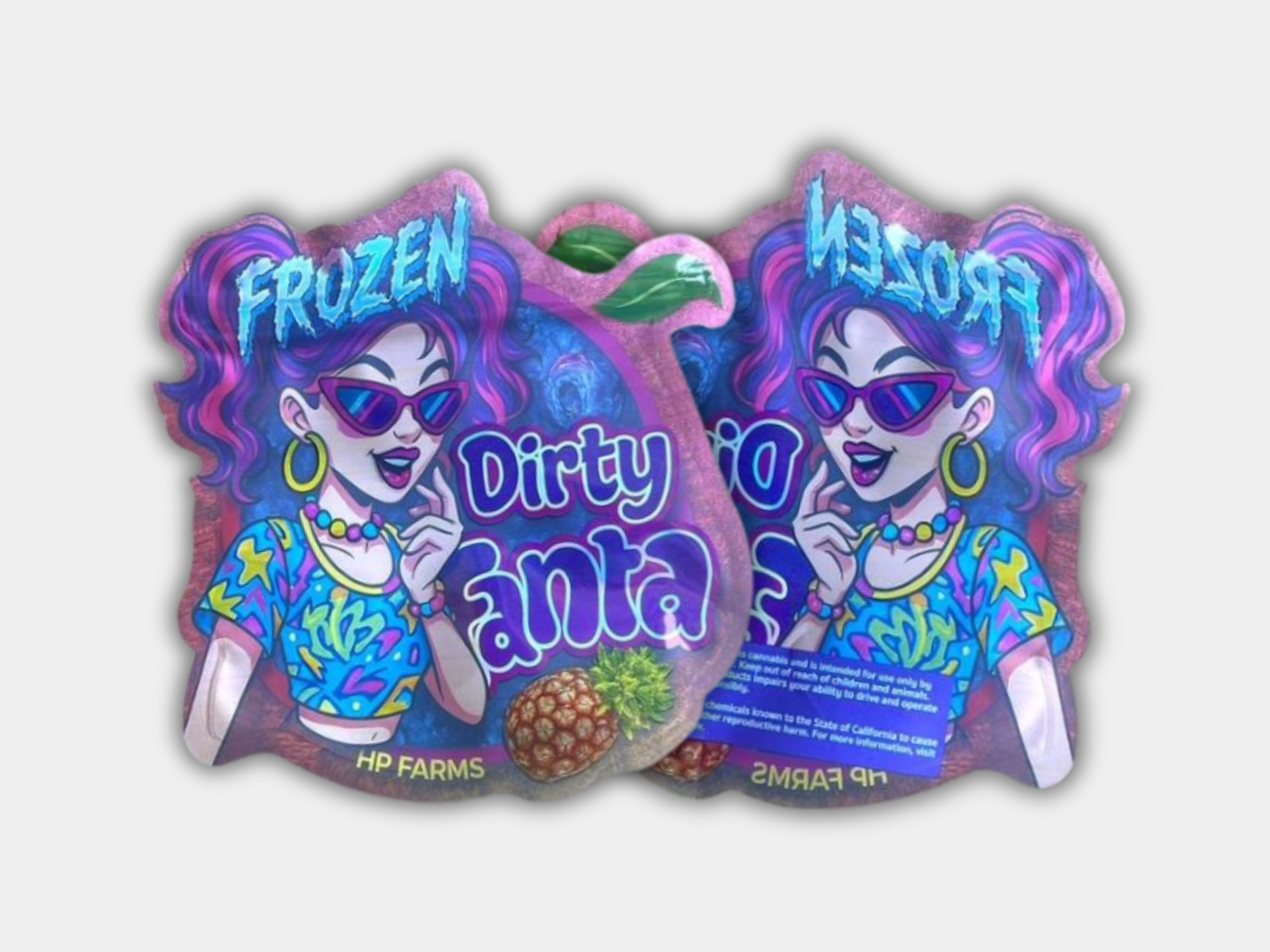 Frozen Dirty Fanta 3.5G Mylar Bag | Icy Smell-Proof Packaging – Gorilla ...