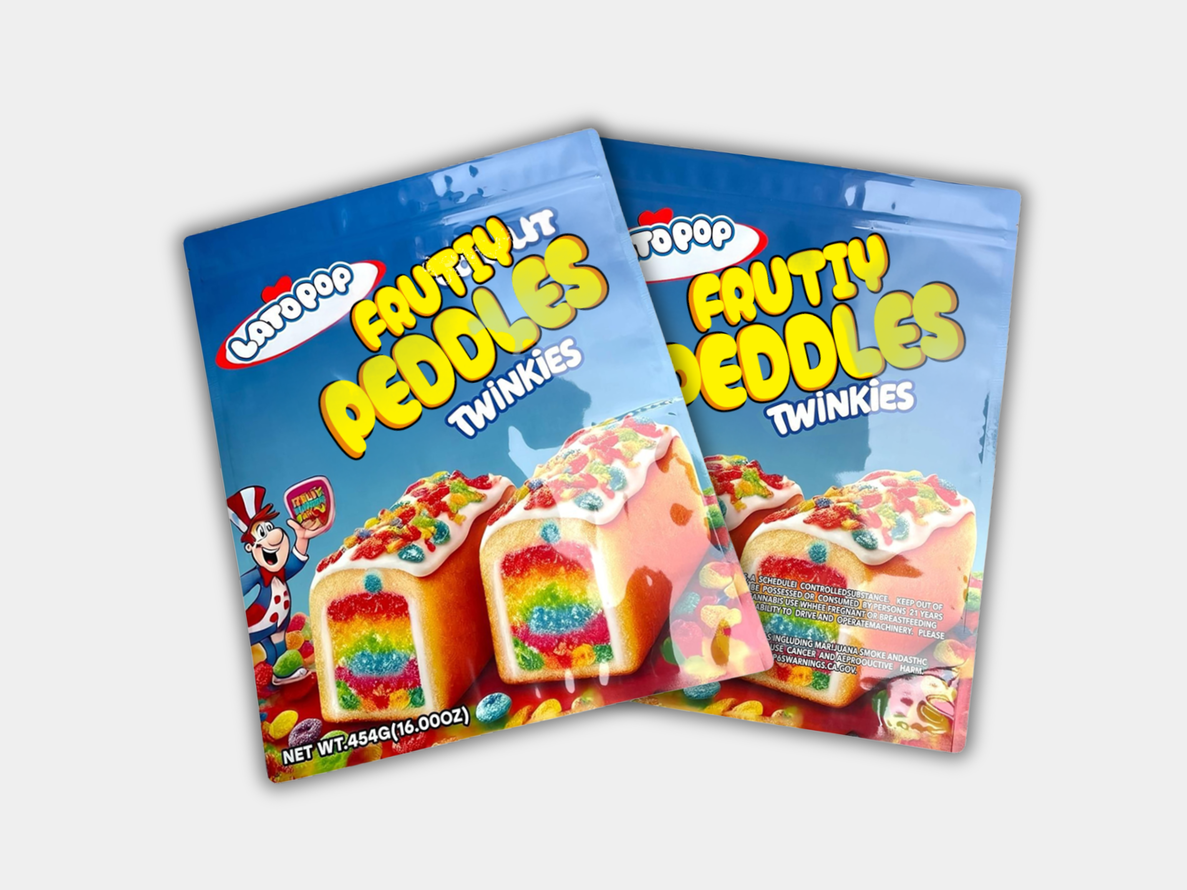 Frutiy Peddles Twinkies (16oz) 1lb Mylar Bag | Bulk Smell-Proof ...