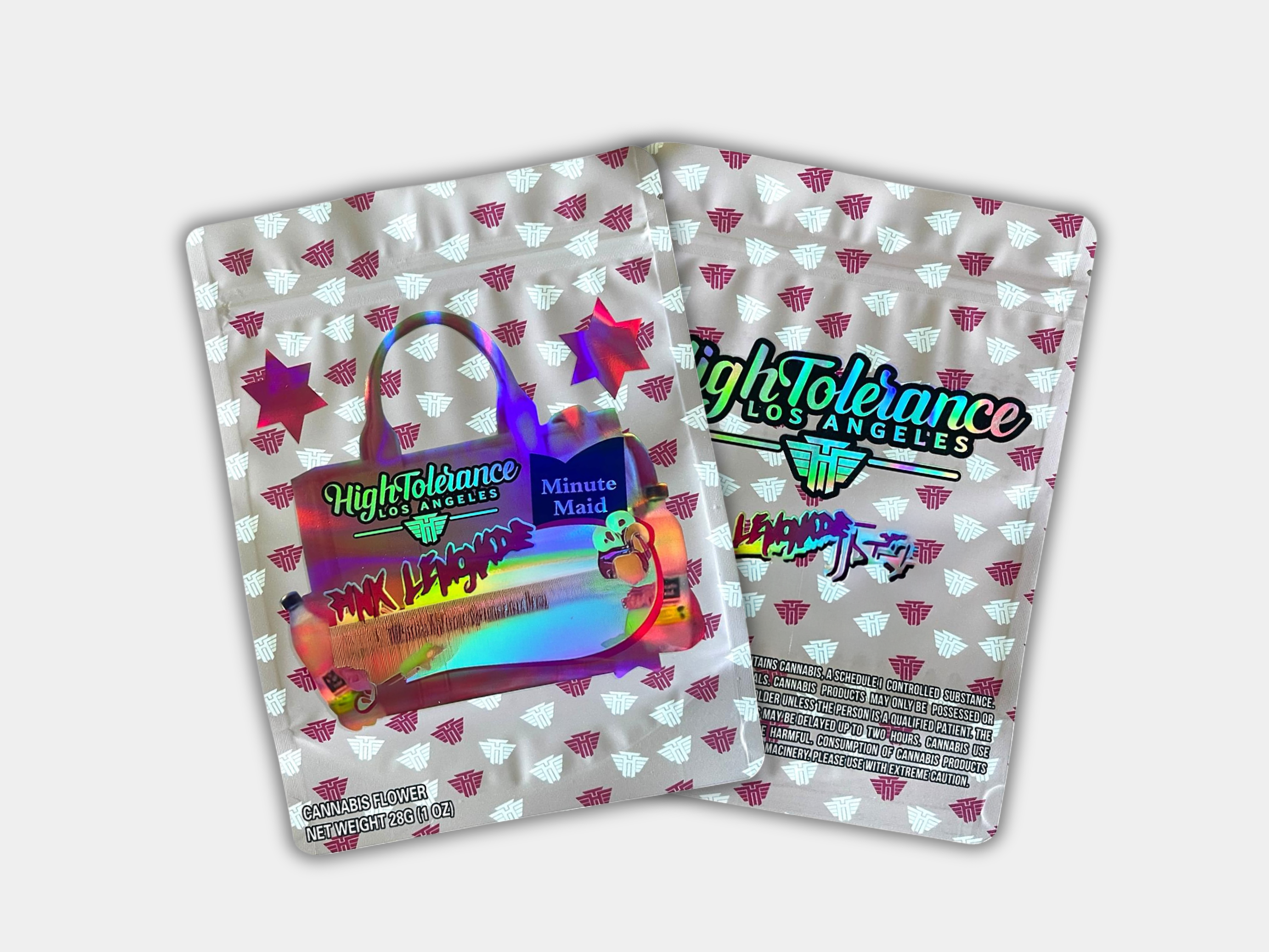High Tolerance Pink Lemonade 28G (1oz) Mylar Bag | Smell-Proof ...