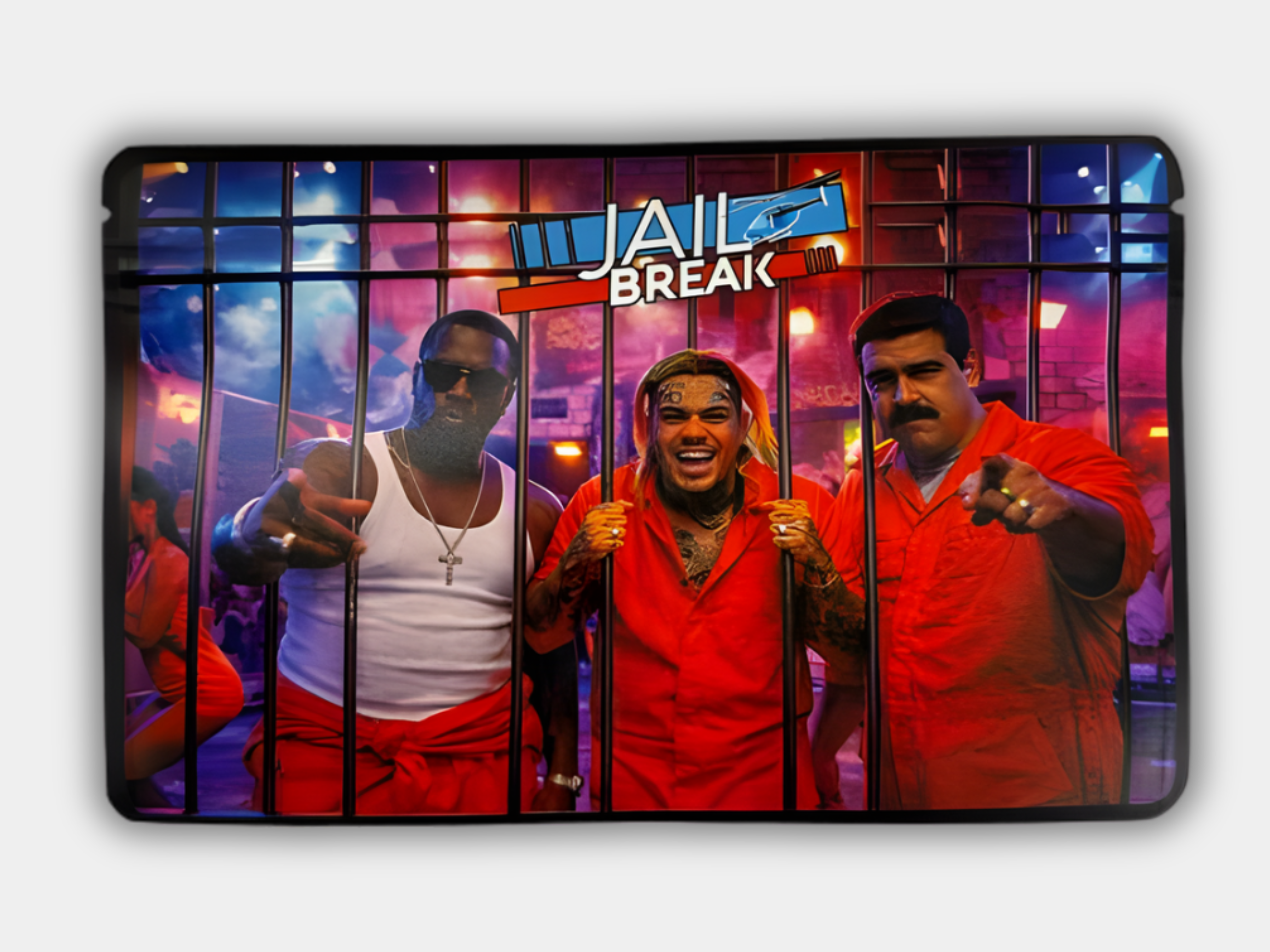 Jail Break Deep Fried 7g Mylar Bag | Premium Collectible Storage ...