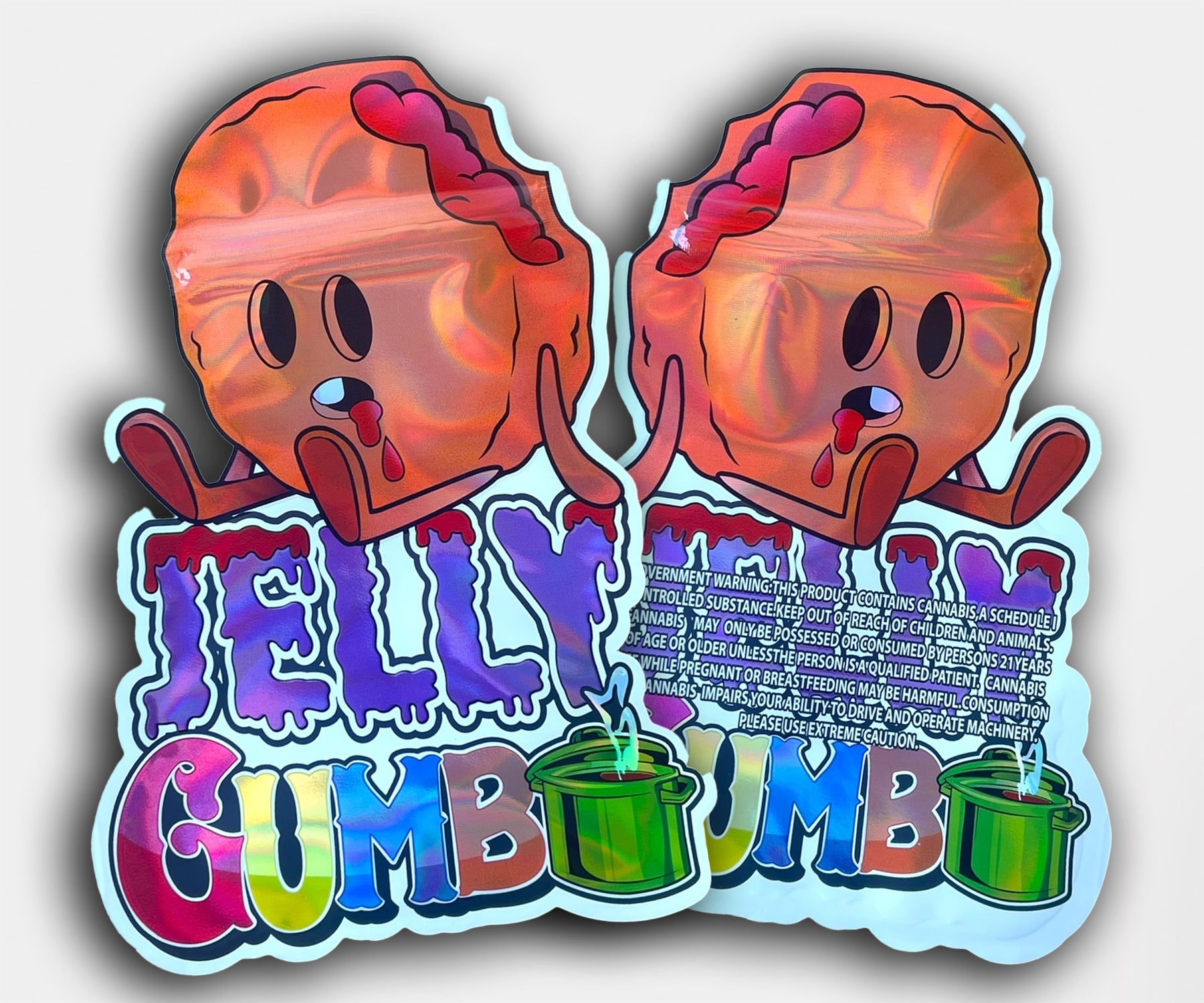 Its Just Candy Dirty Fanta Mylar Bag 3.5G | Smell Proof – Gorilla Boyz Inc