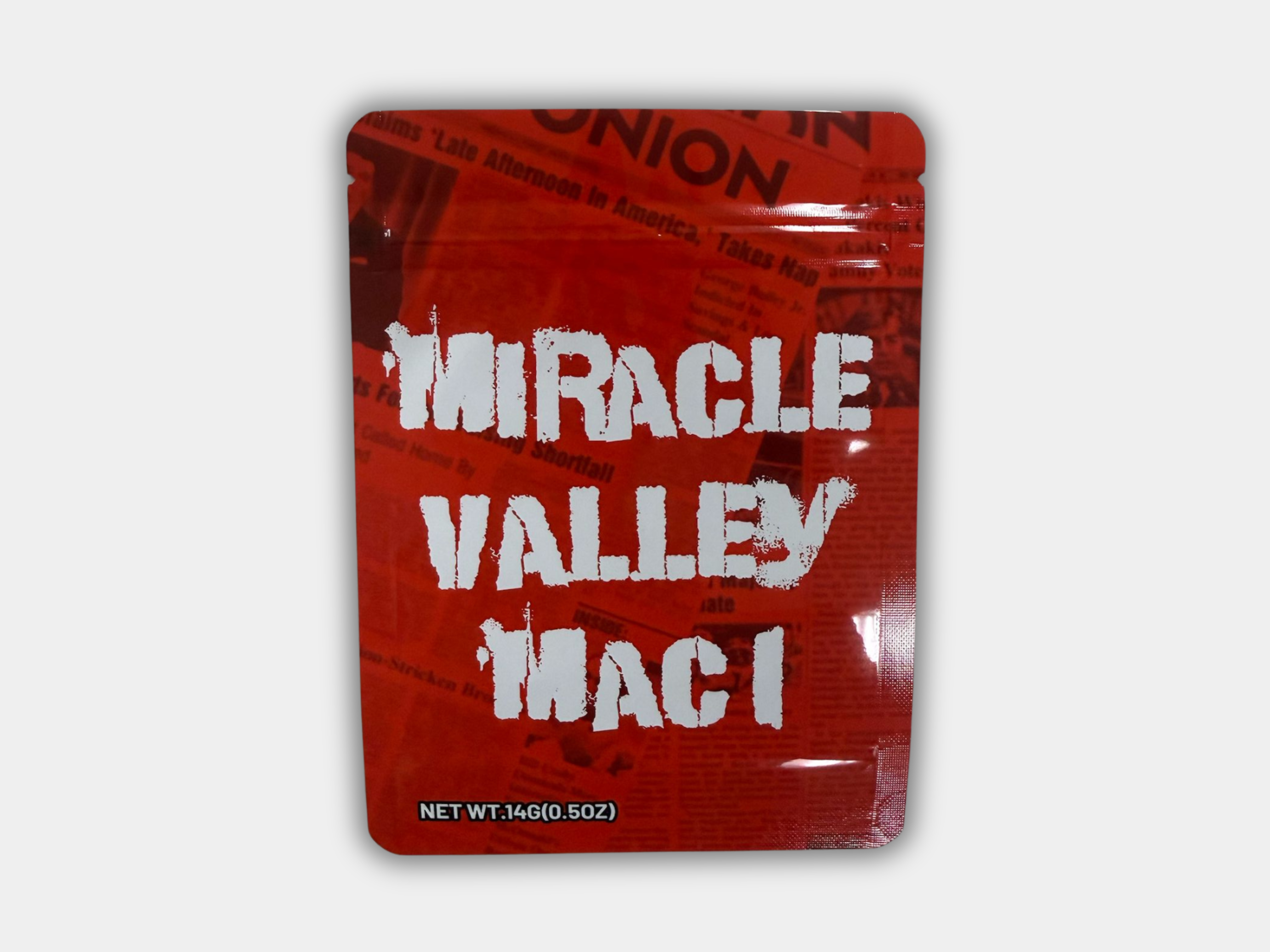 Miracle Valley MAC 14G (0.5oz) Mylar Bag | Smell-Proof Resealable ...