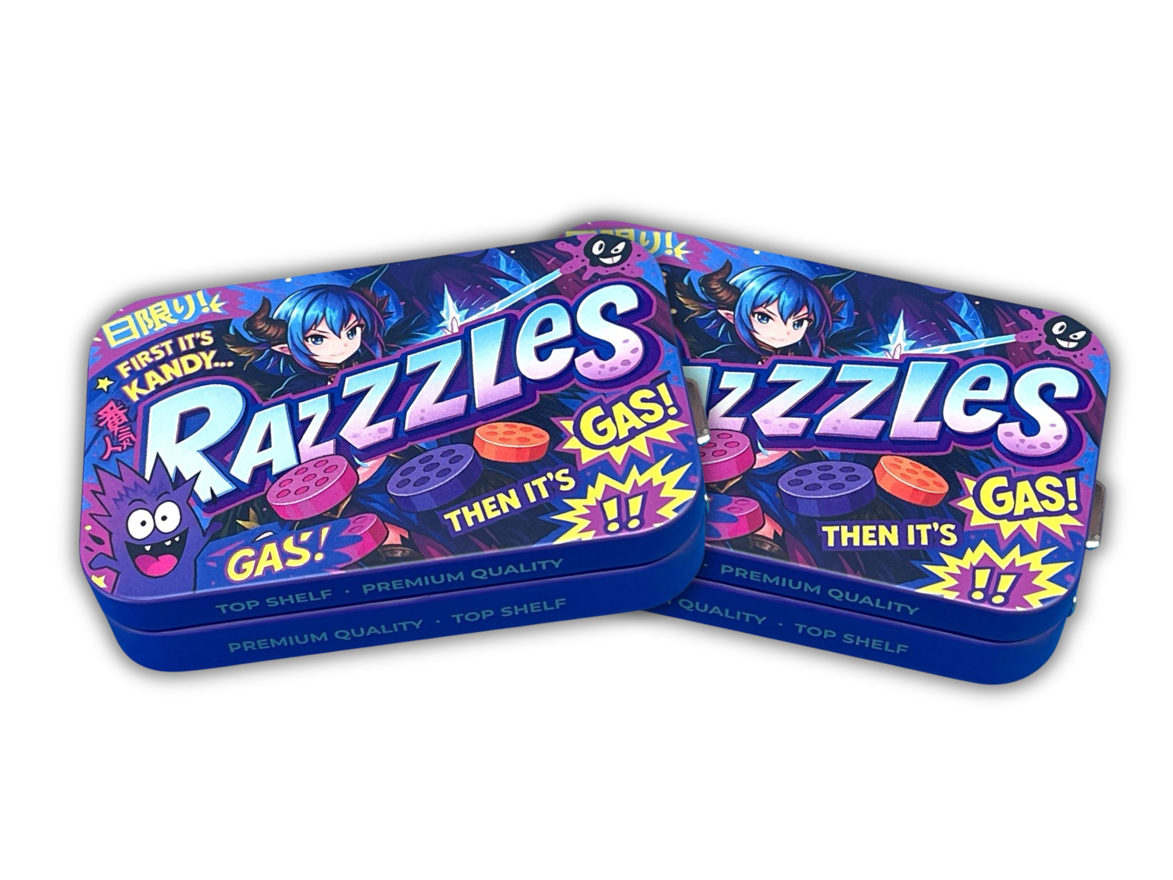 Razzles Tin Can (Empty) | Edibles Packaging – Gorilla Boyz Inc