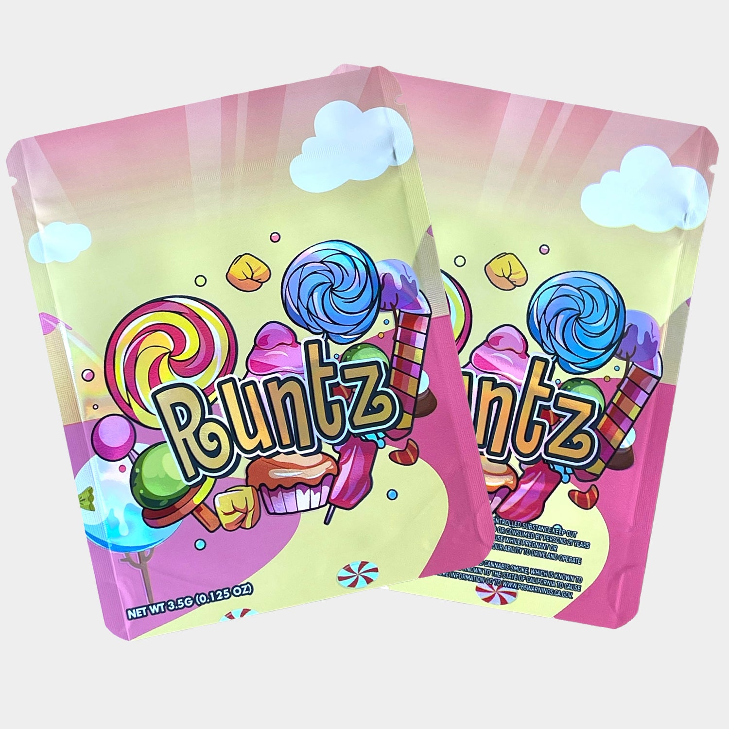(2025v) Mylar Bag 3.5G | Smell Proof – Gorilla Boyz Inc
