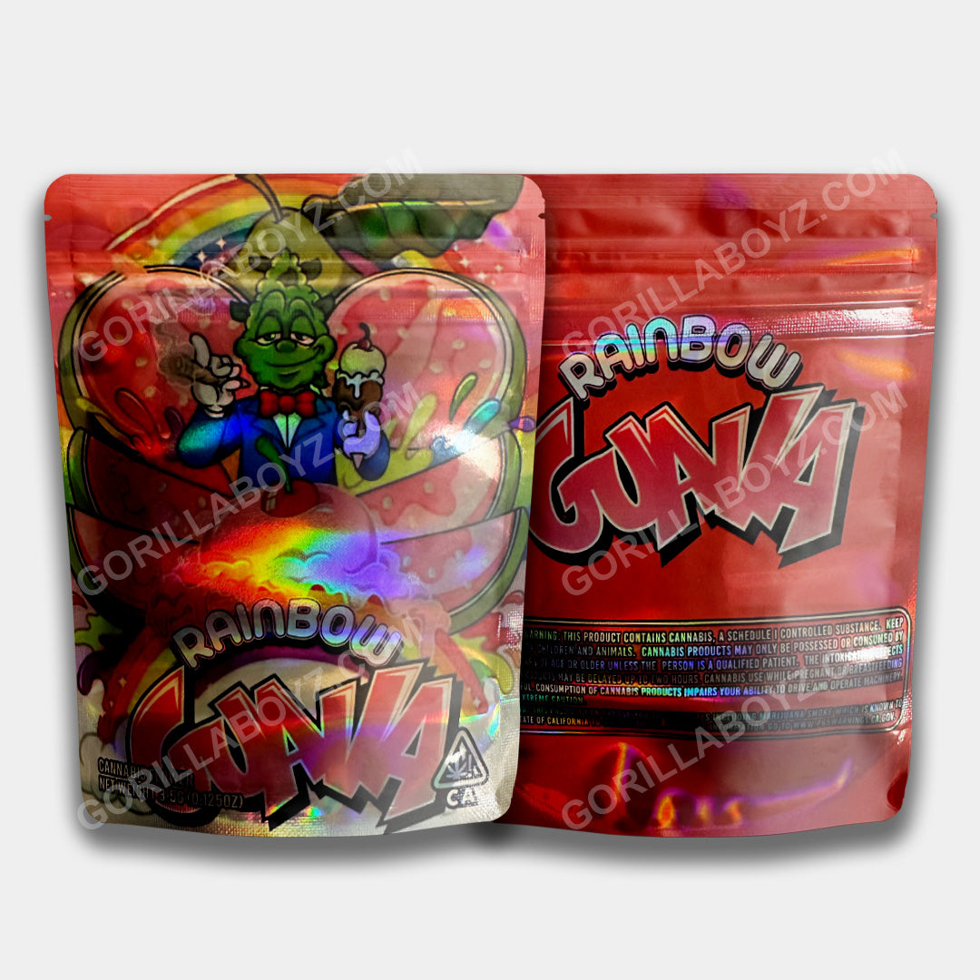 Rainbow Guava Mylar Bag 3.5 Grams | Long-Term Storage Ziplocks ...