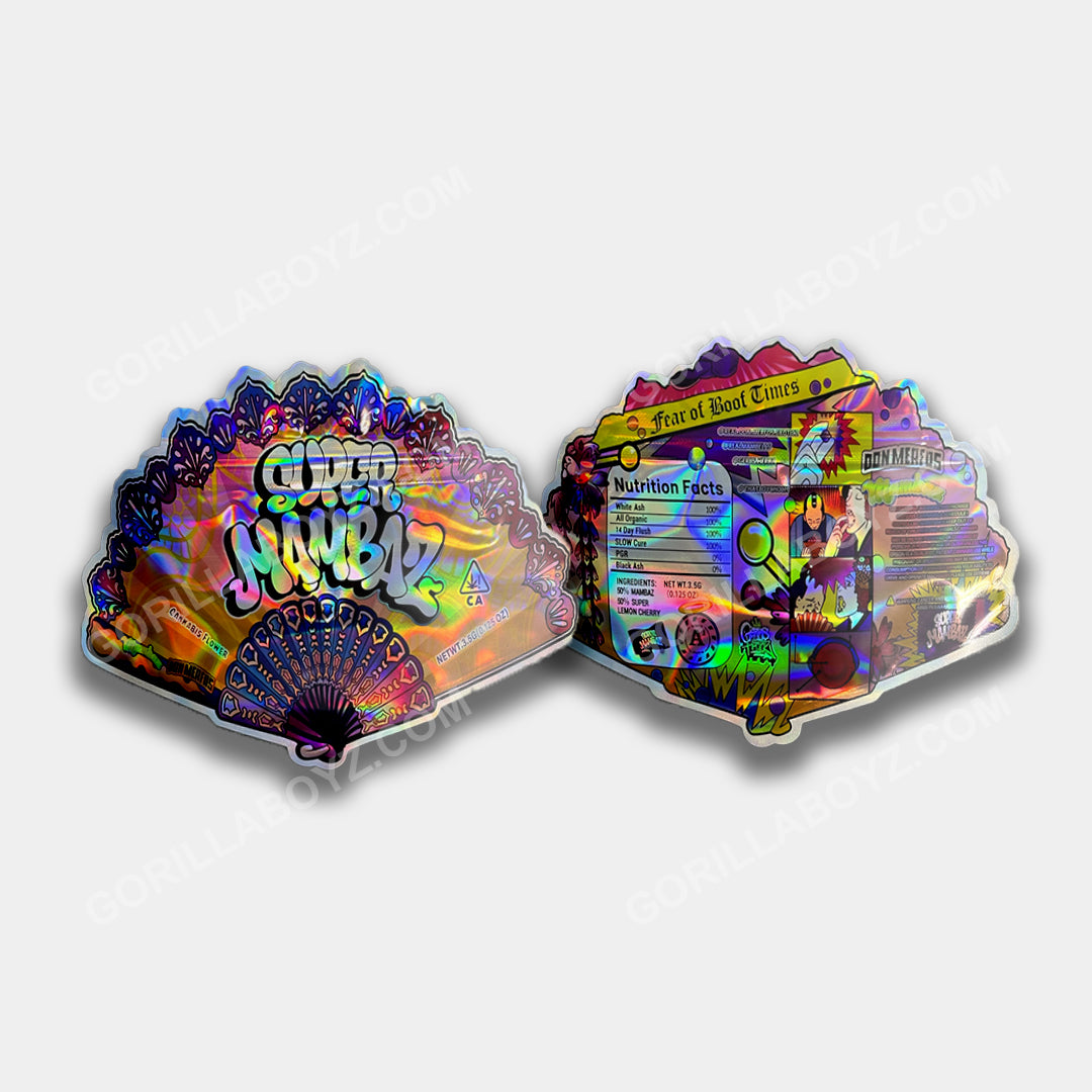 Super Mambaz Mylar Bag 3.5 Grams | Smell Proof Ziplocks – Gorilla Boyz Inc