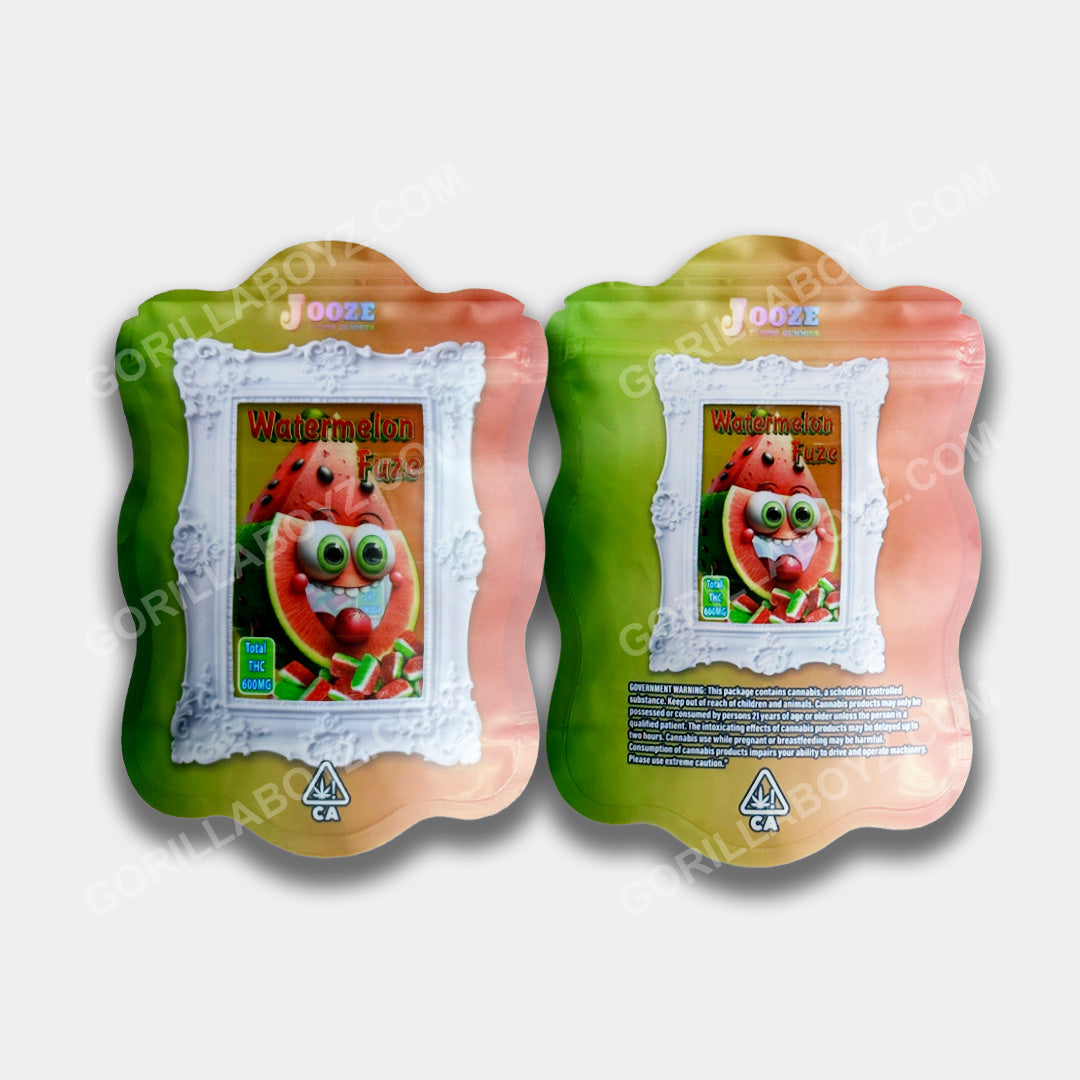 Shop Edible Mylar Bags 600 MG Capacity | Watermelon Fuze Design ...